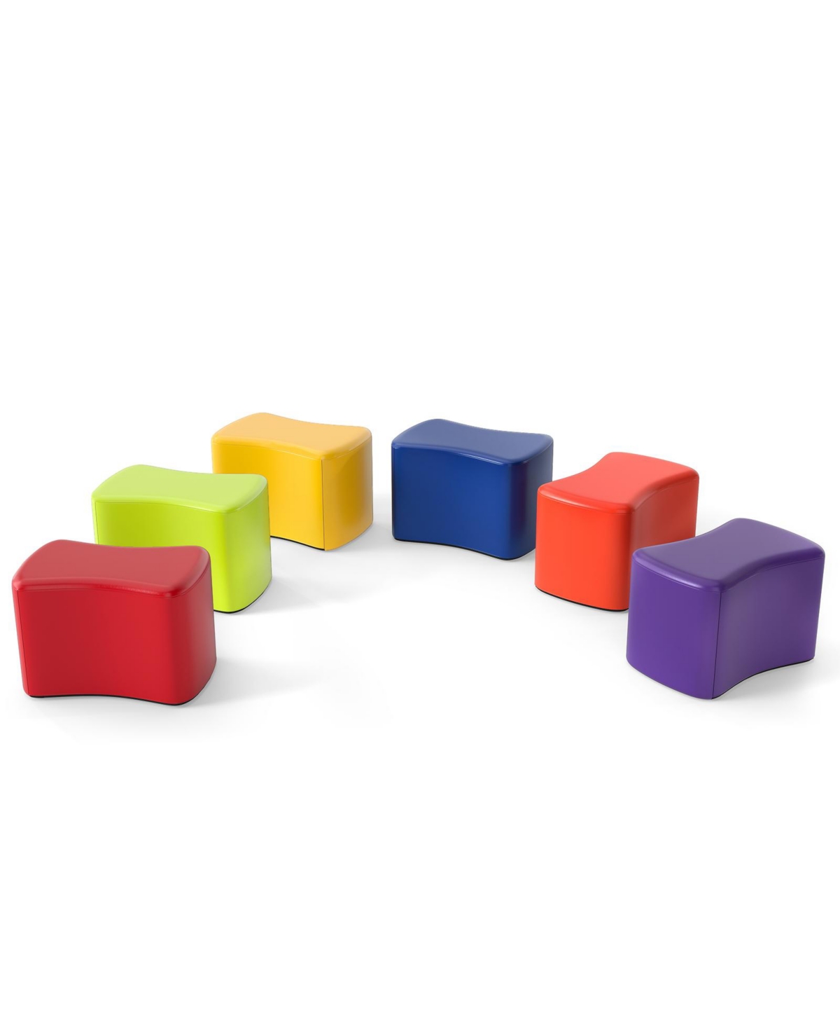 Click here for Sugift Six Piece Modular Kids Stool Set with Butte... prices
