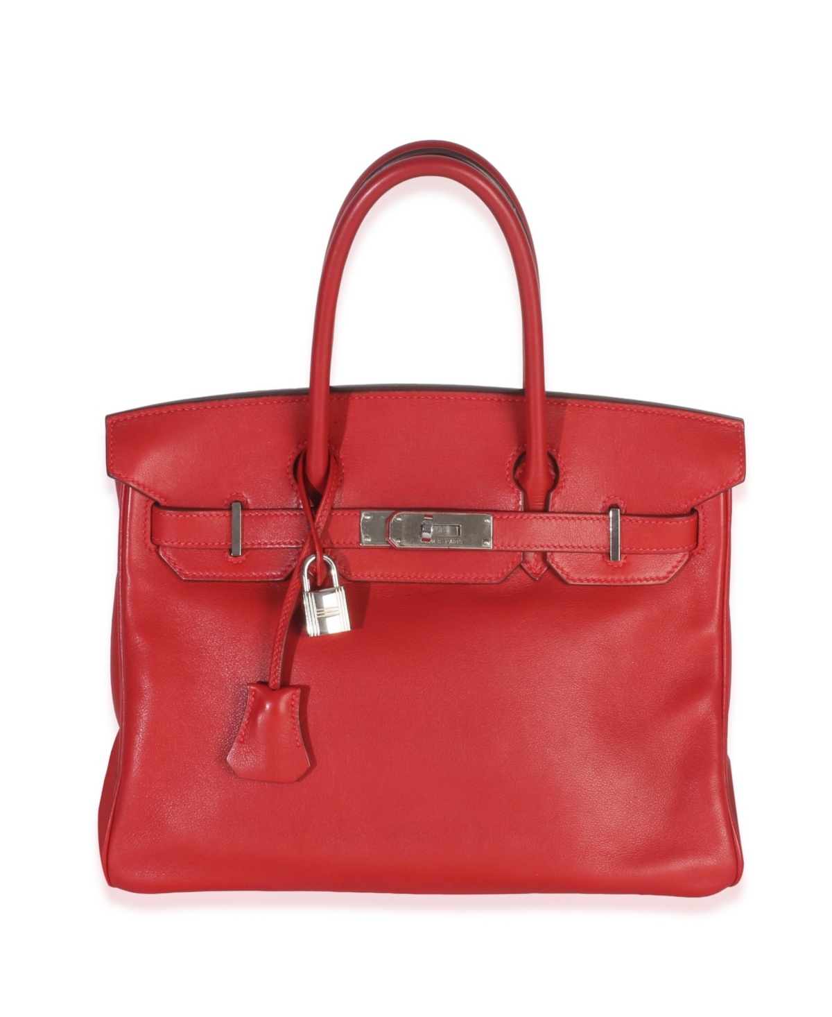 Click here for Pre-Owned HERMES Rouge Casaque Swift Birkin 30 Phw... prices