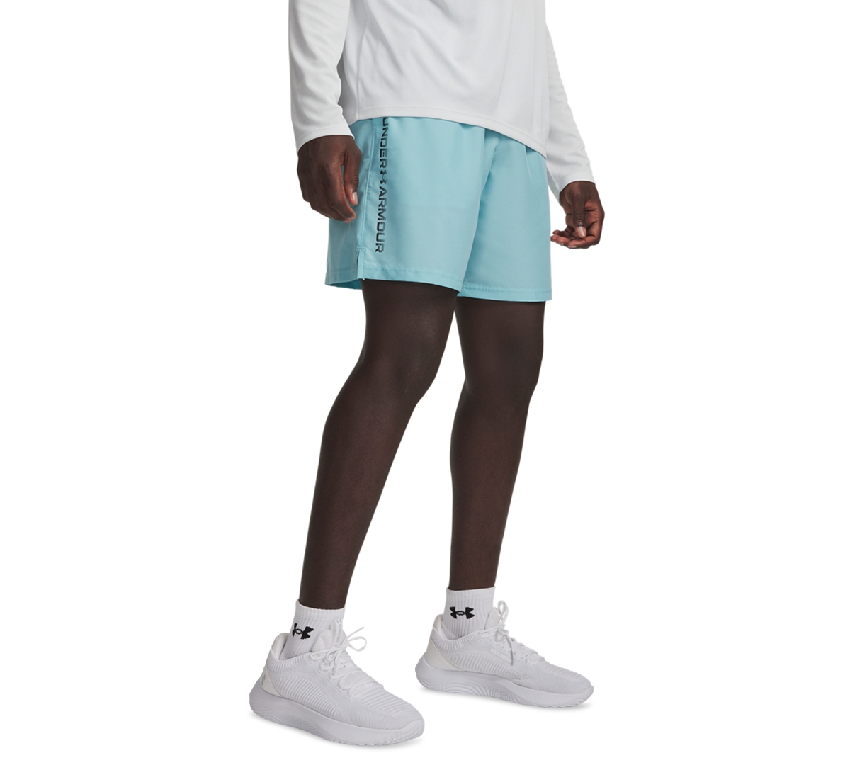 Click here for Under Armour Mens Moisture-Wicking Logo-Print 8-1/... prices