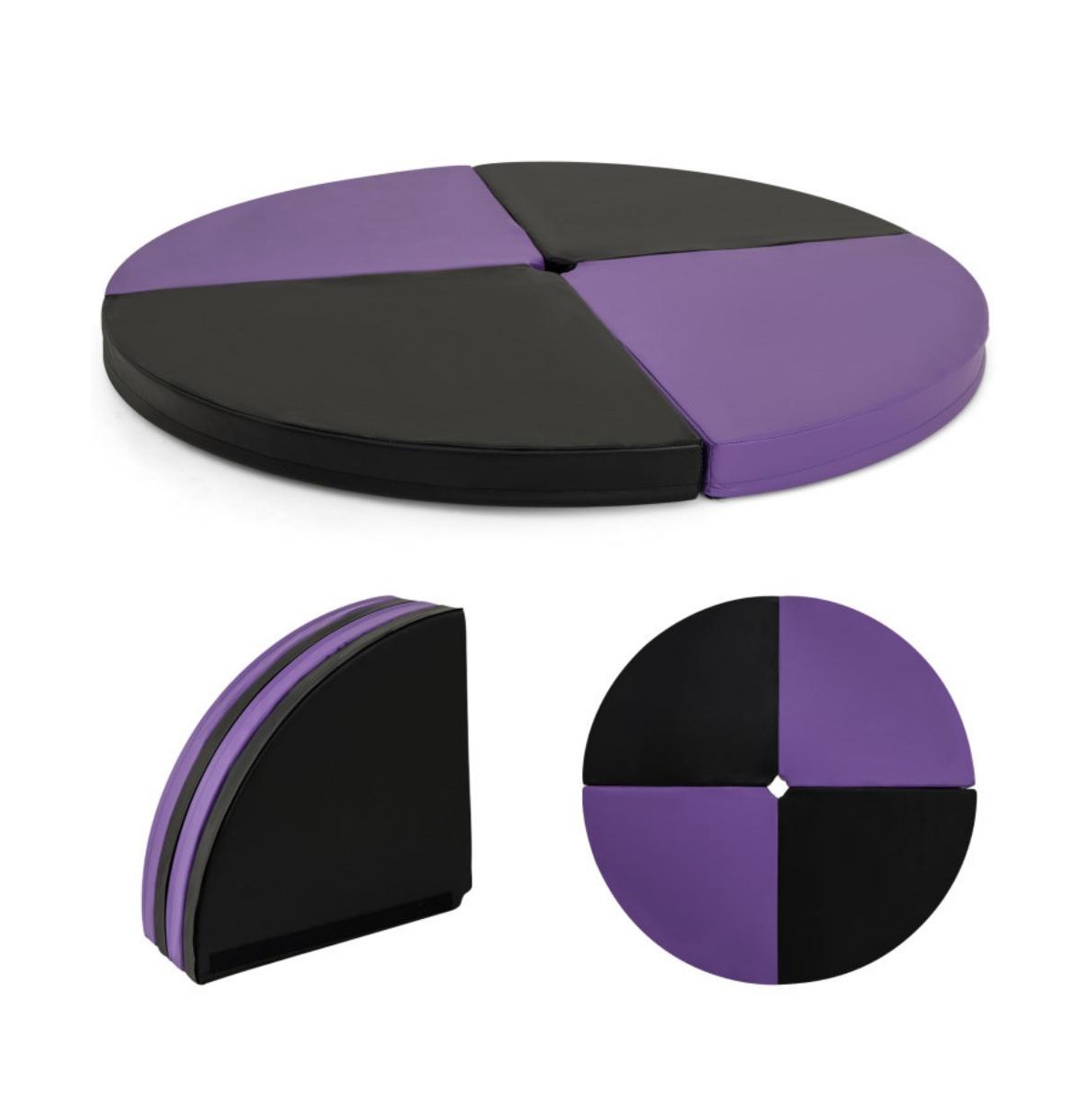 Click here for Hongge Pole Dance Crash Mat Round Portable Yoga Ma... prices