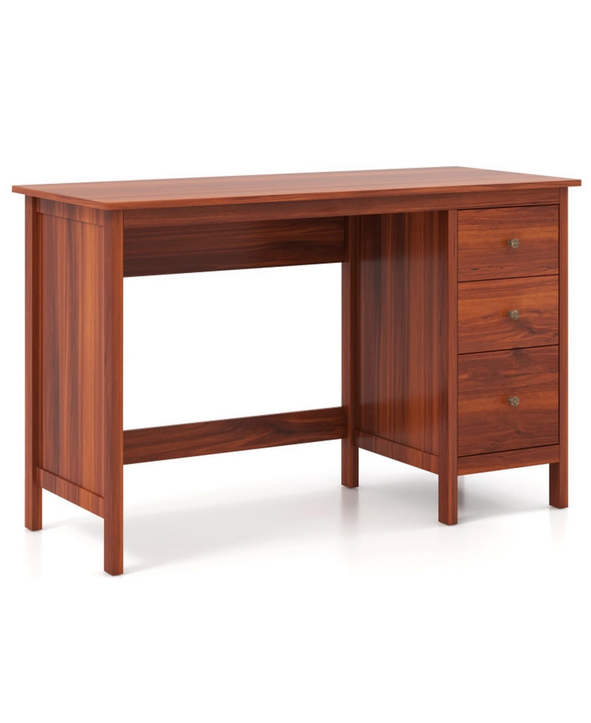 Click here for Gouun 48 in Modern Writing Desk with 3 Storage Dra... prices