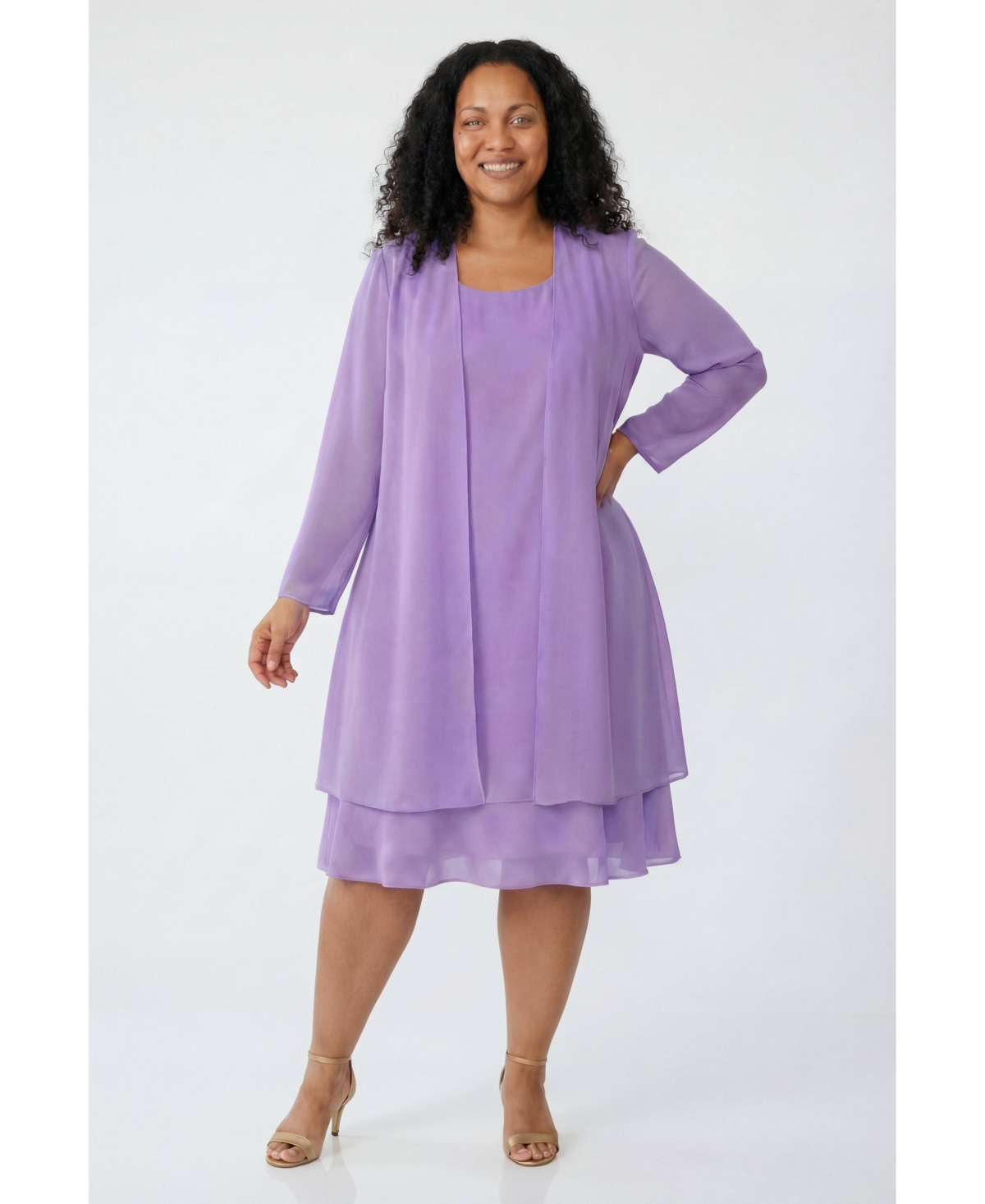 Click here for Woman Within Womens Within 2-Piece Jacket Dress -... prices