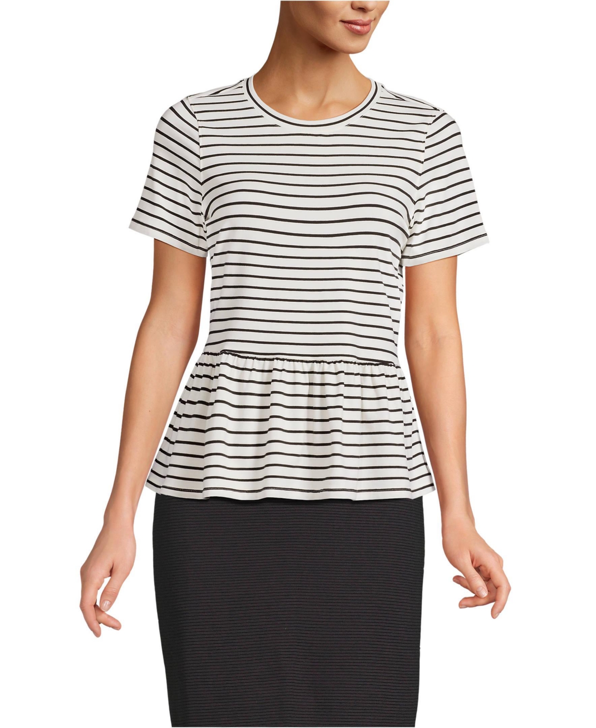 Click here for Lands End Womens Short Sleeve Lightweight Jersey C... prices