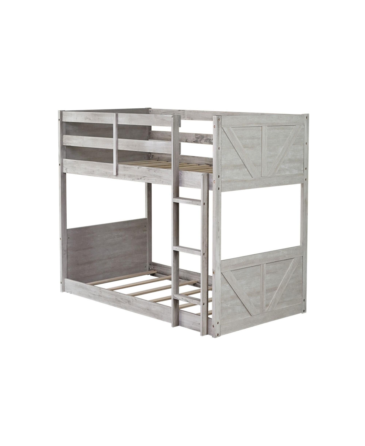 Click here for Clihome Twin over Twin Floor Bunk Bed with Panelle... prices