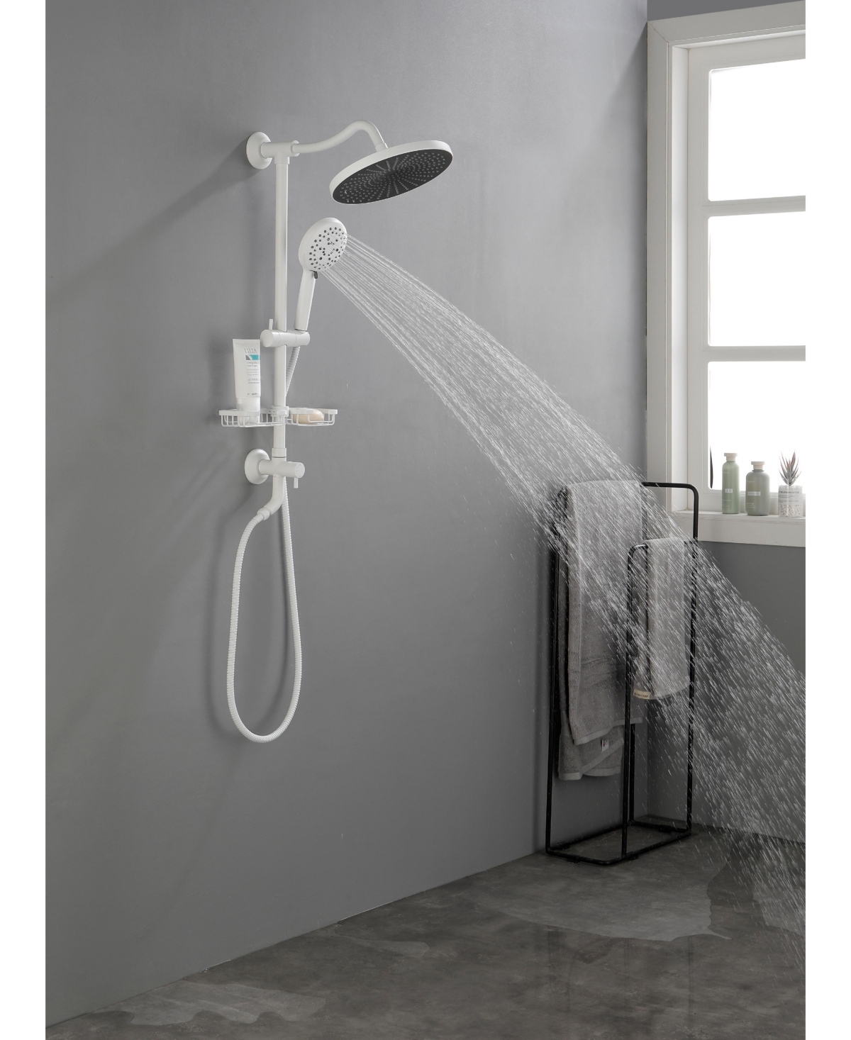 Click here for Busdays Shower System  with 10 Rain Showerhead  4-... prices