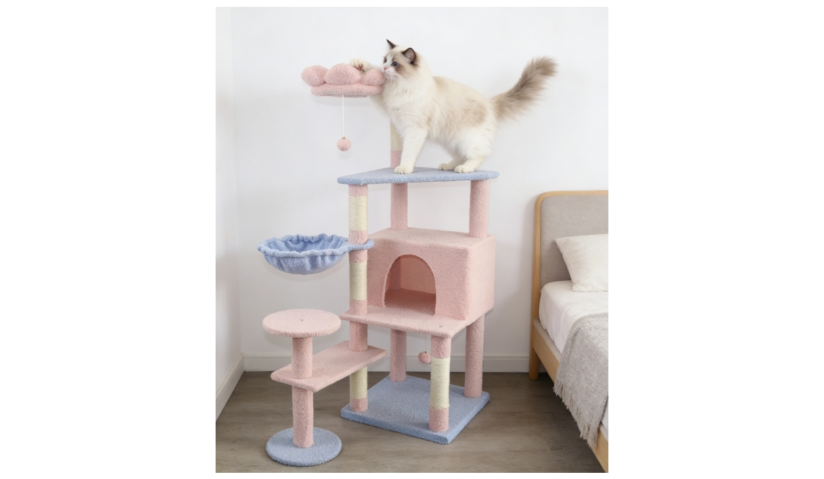 Click here for Zeus & Ruta Large Condo Cat Tree with Removable Fl... prices