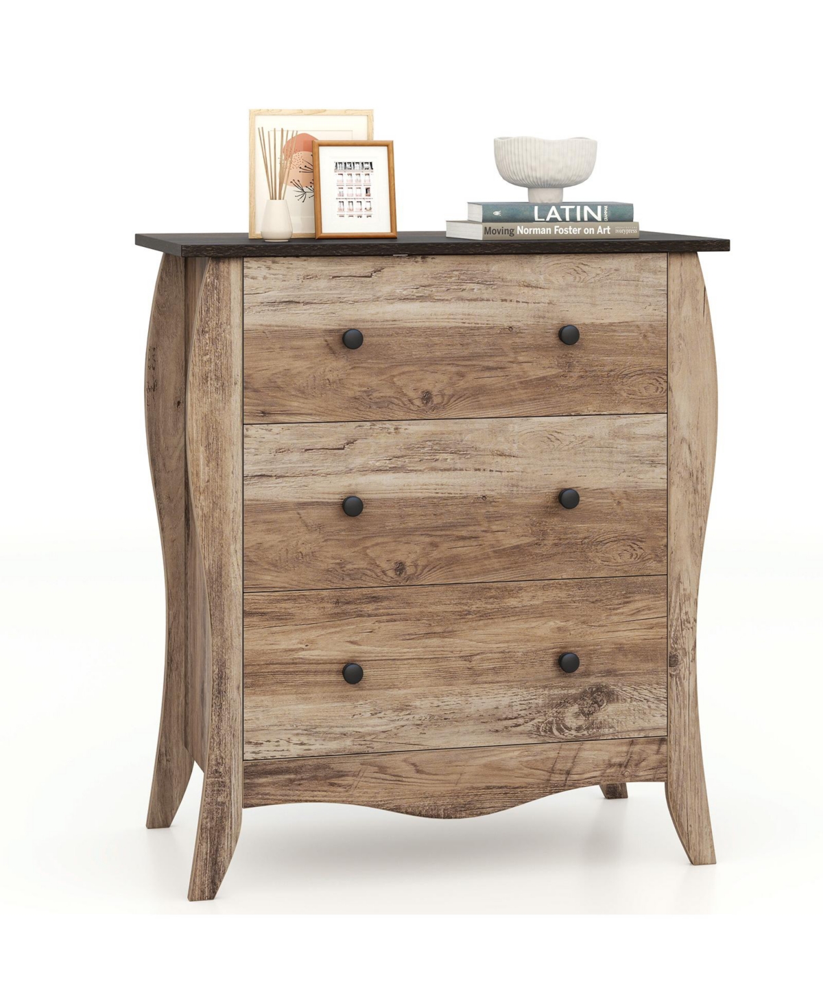 Click here for Slickblue 3 Drawer Fabric Dresser for Bedroom with... prices