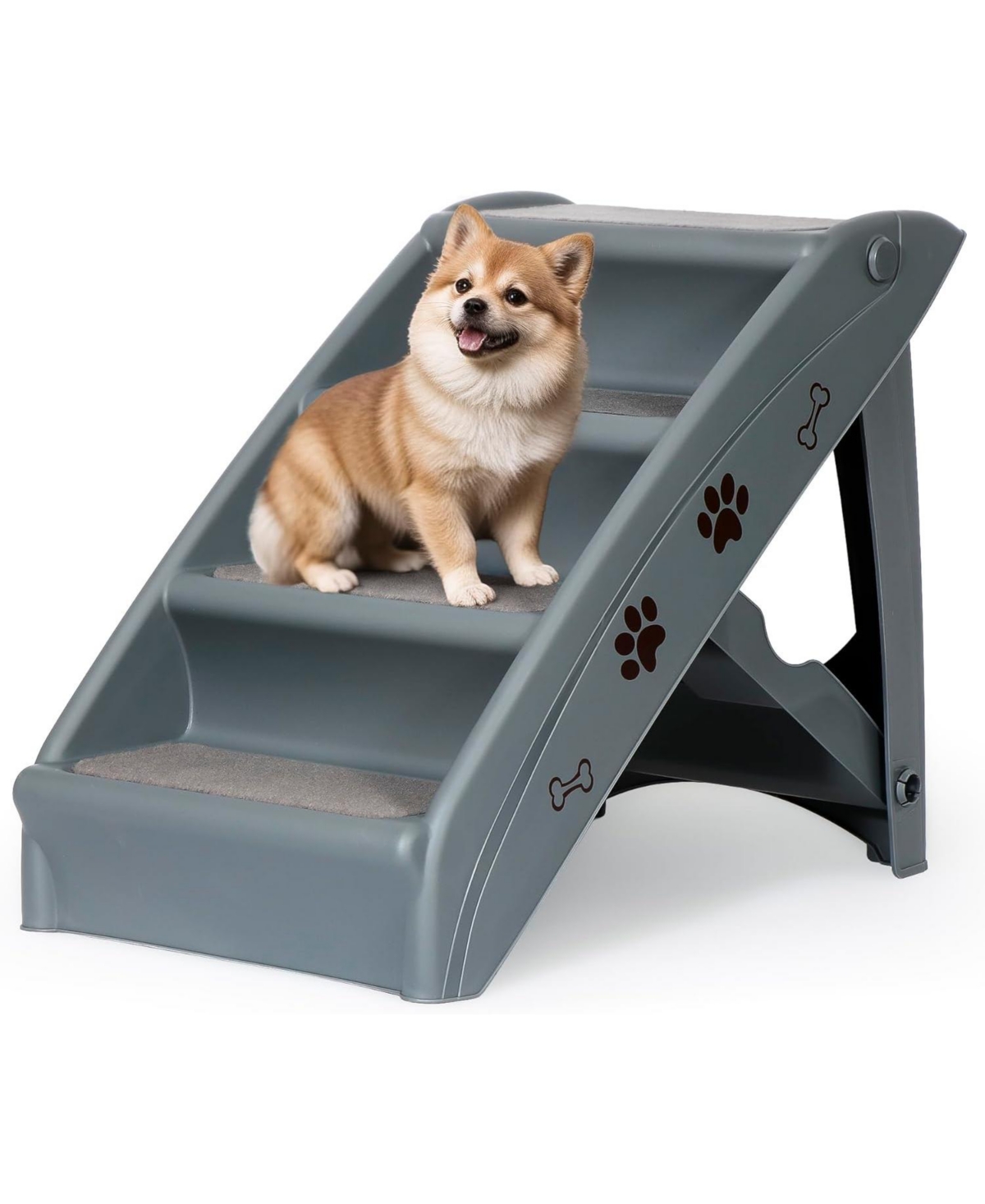 Click here for Zeny Folding Dog Stairs  Portable Indoor/Outdoor P... prices