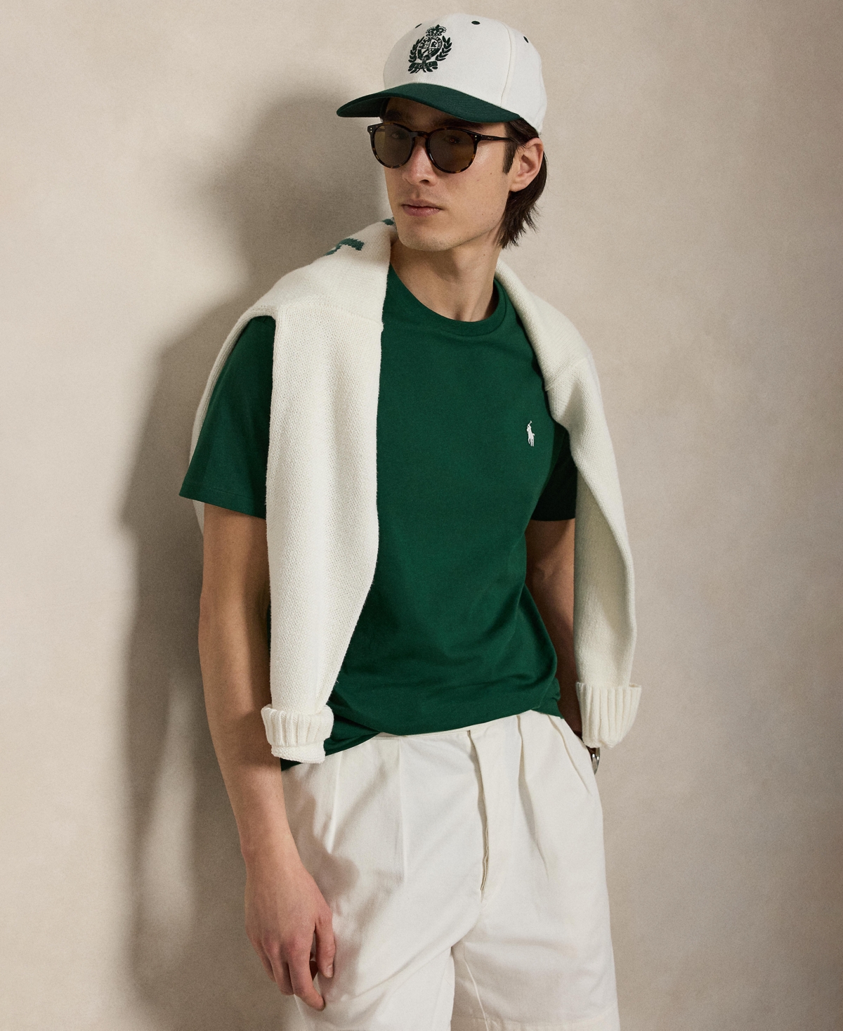 Click here for Polo Ralph Lauren Mens Classic-Fit Jersey Crewneck... prices