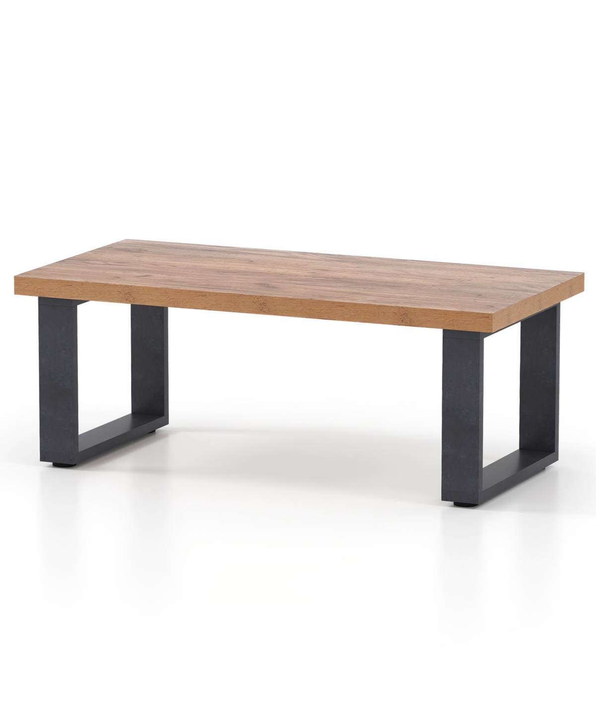 Click here for Slickblue Oak Farmhouse Coffee Table Rustic Thick... prices