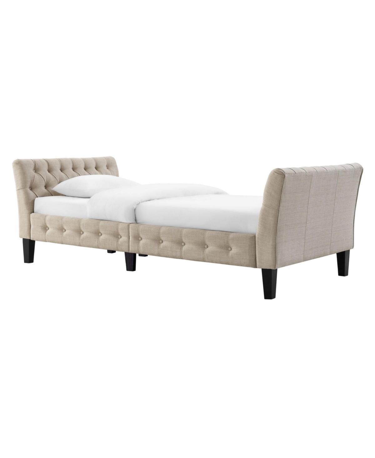 Click here for Boyel Living Button Tufted Upholstered Bed Vintage... prices