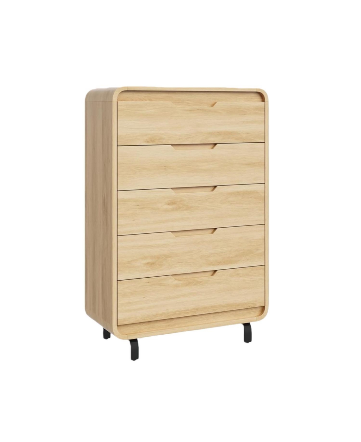 Click here for gaomon Wood Dresser with 5 Drawers for Bedroom Sto... prices