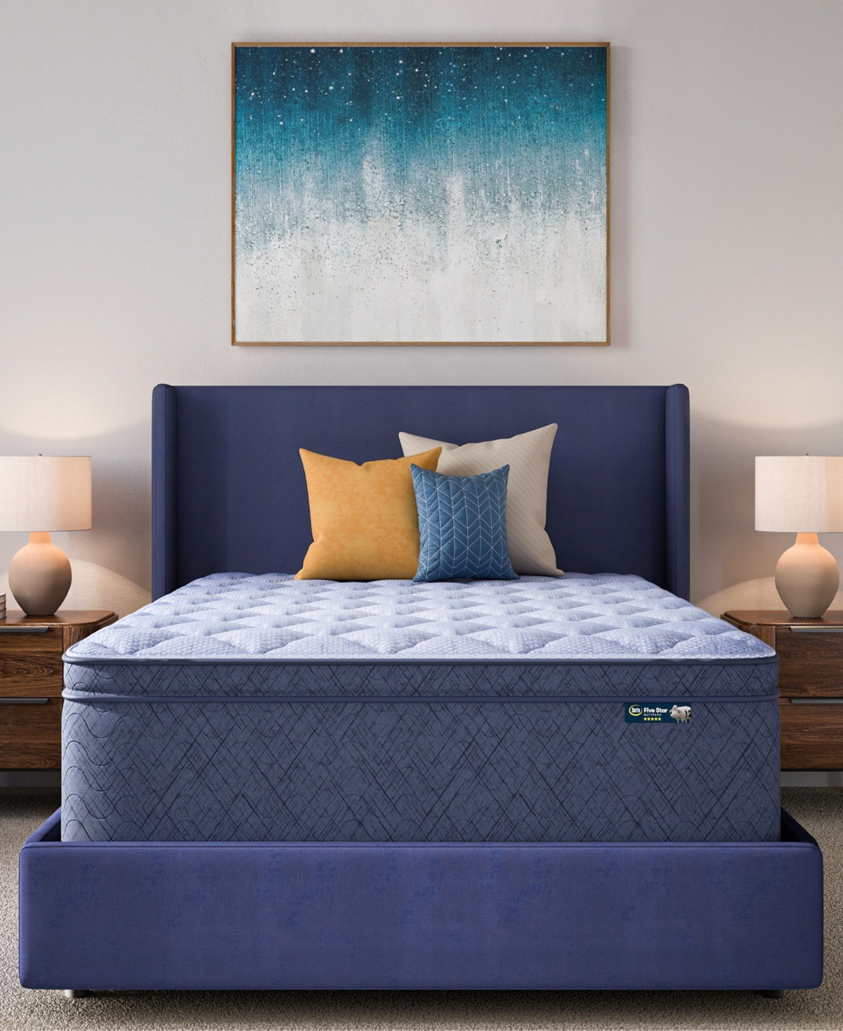 Click here for Serta Dream Haven 16 Plush Pillow Top Mattress  Fu... prices