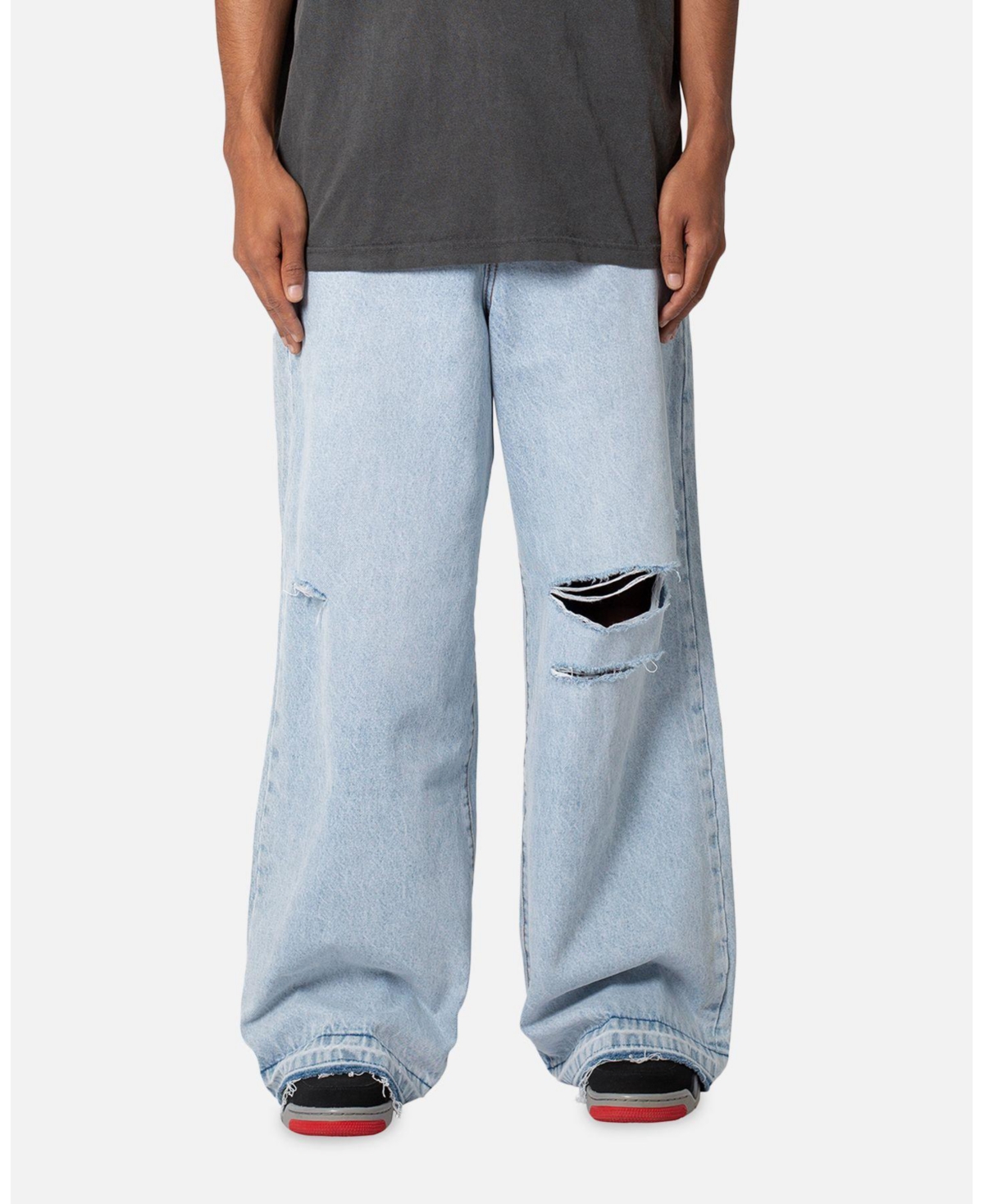 Click here for mnml Mens Rave Baggy Jeans prices