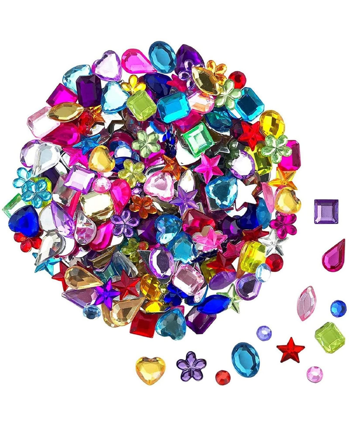 Click here for Gnuadz 900pcs Flatback Rhinestones Jewels Pirate P... prices