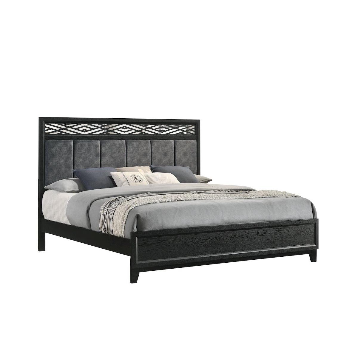 Click here for New Classic Furniture Obsidian Wood Queen Bed - Bl... prices