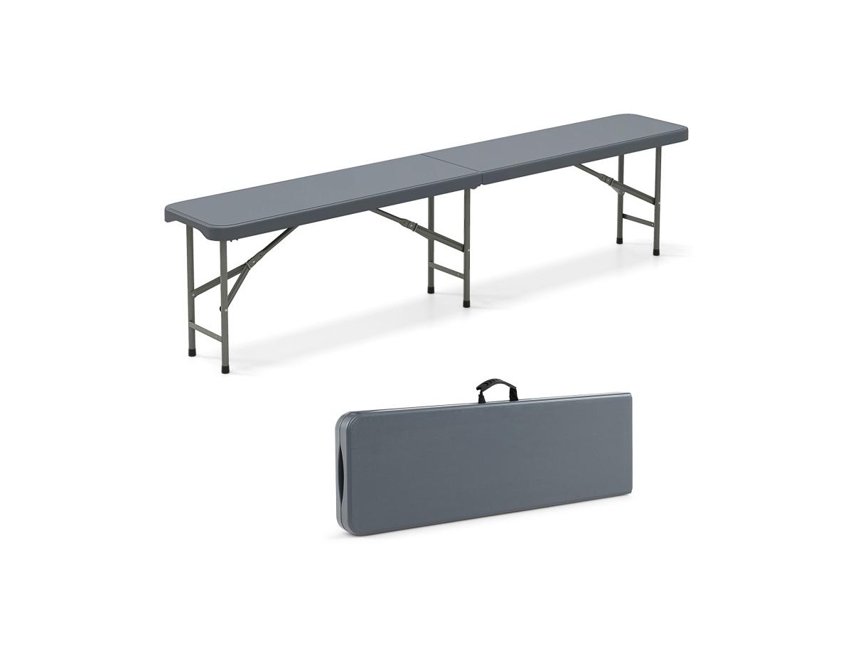Click here for Clihome 6 Feet Plastic Folding Bench Portable Seat... prices