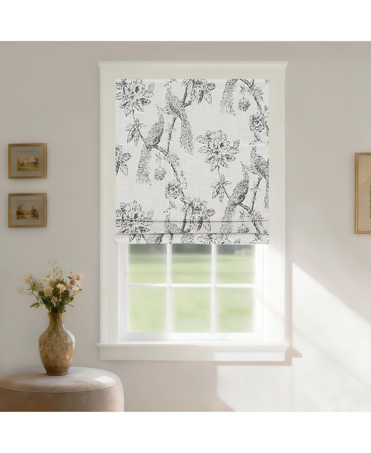 Click here for Shadisfy Peacock Blackout Dual Layered Pull-Down R... prices