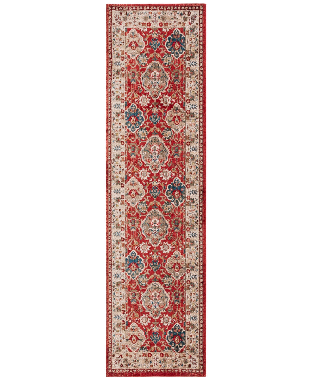 Click here for Ariel LRL1255C 22 X 8 Runner Area Rug - Red prices