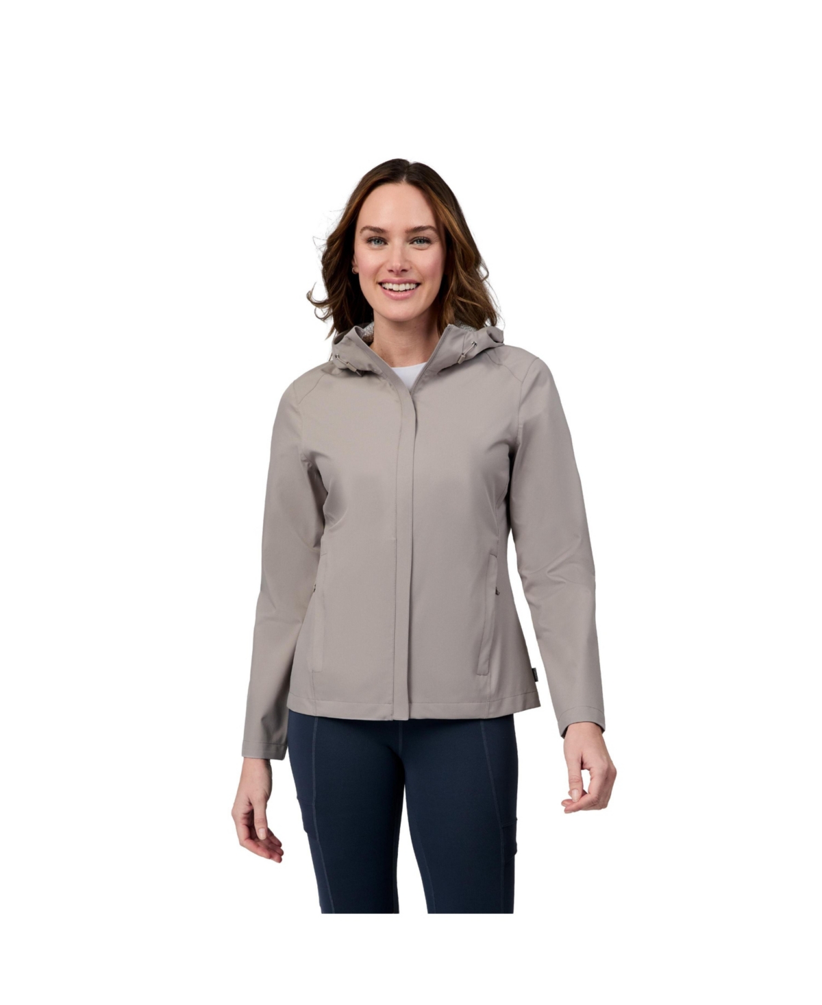 Click here for Free Country Womens X2O Packable Rain Jacket - Tau... prices