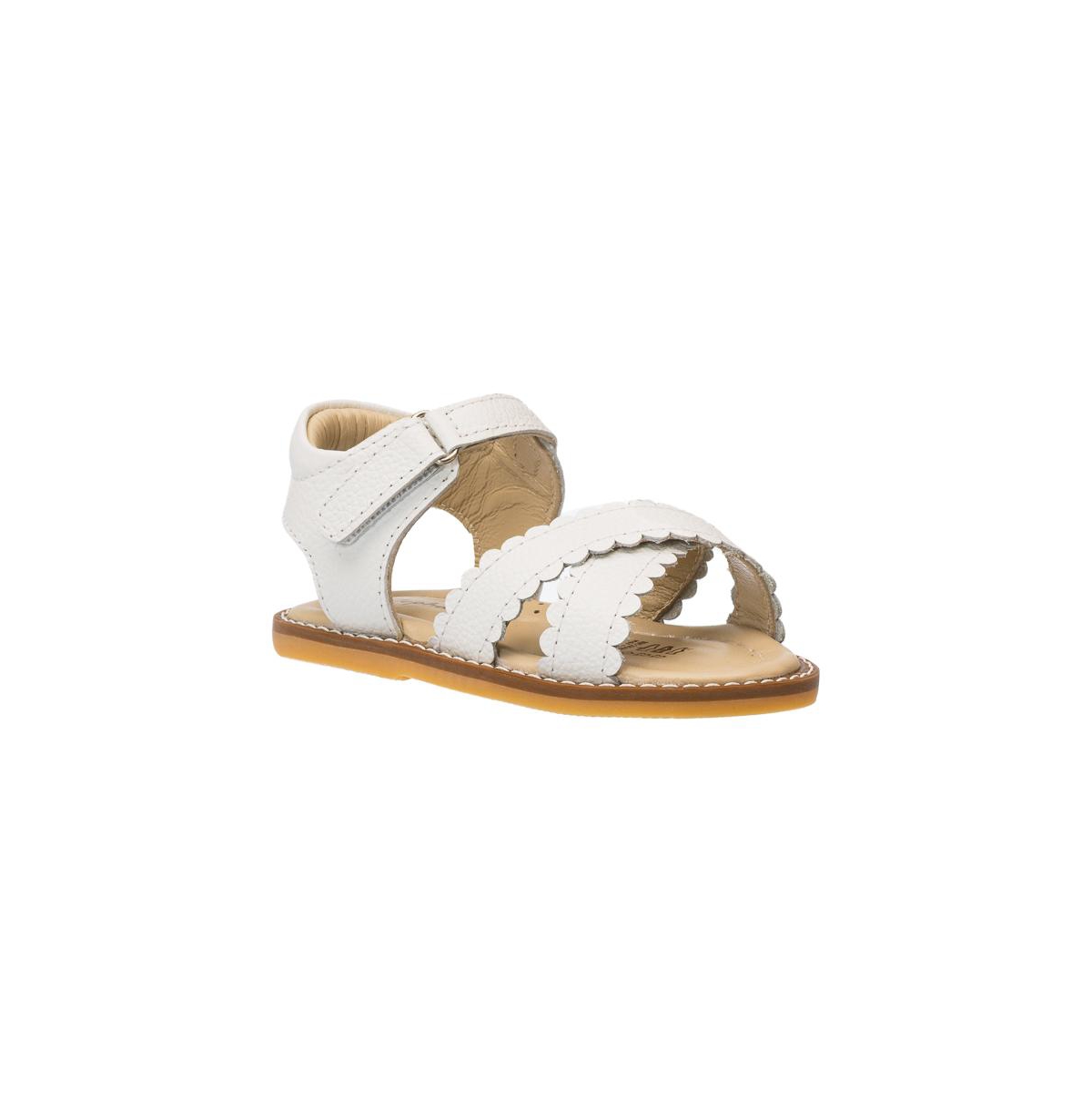 Click here for Elephantito Little Girls Bloom Sandal - White prices