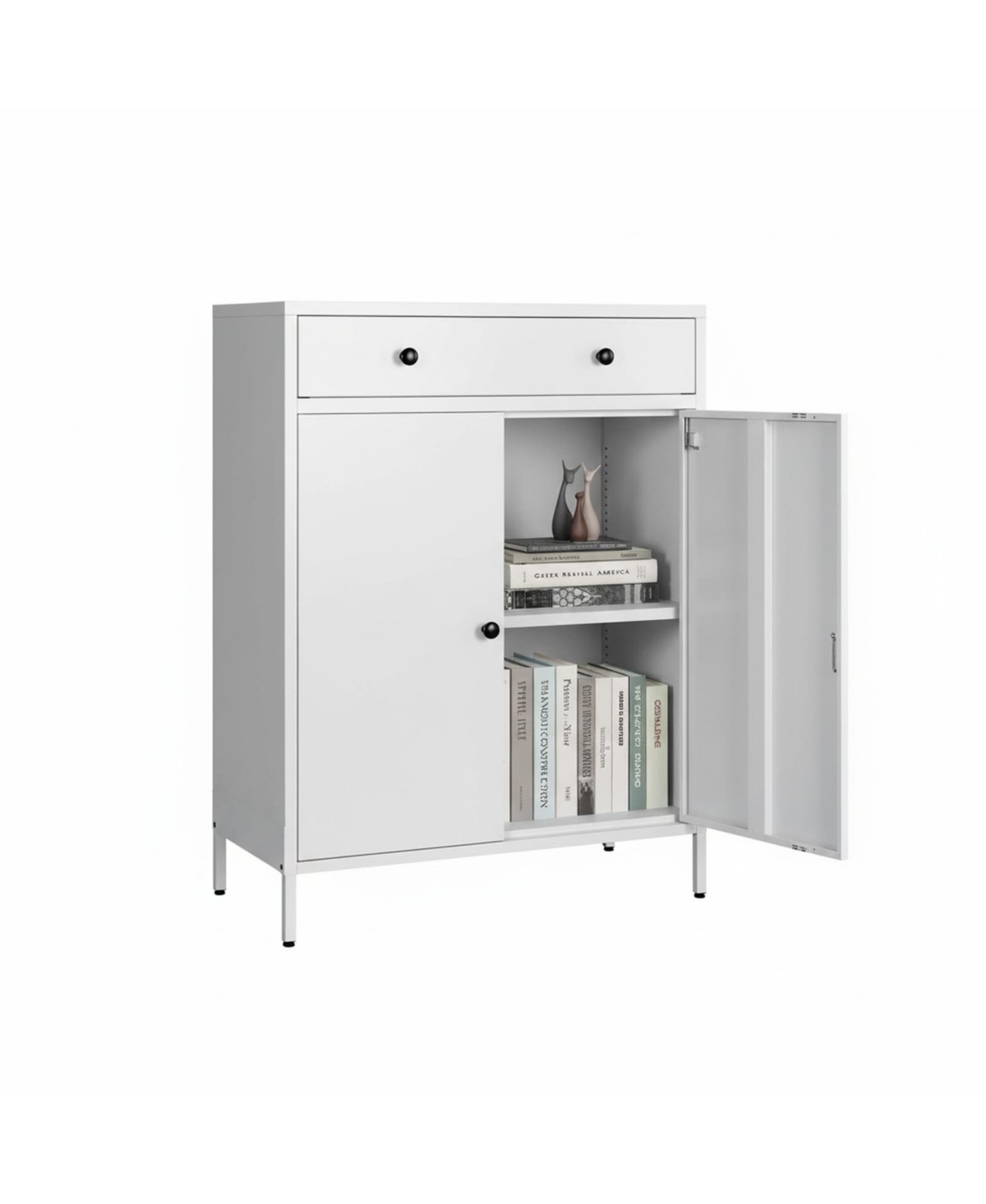 Click here for Yigii Metal Storage Cabinet Garage 2 Drawers Adjus... prices