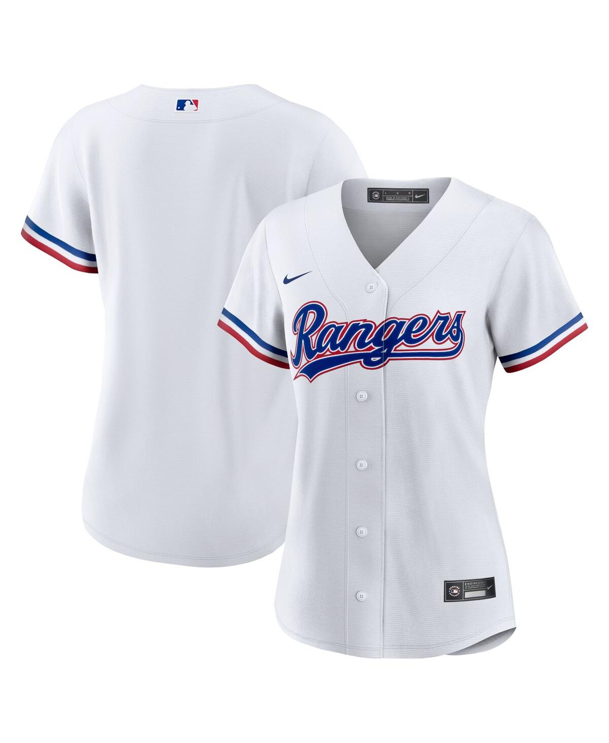 Click here for Nike Womens White Texas Rangers Home Replica Team... prices