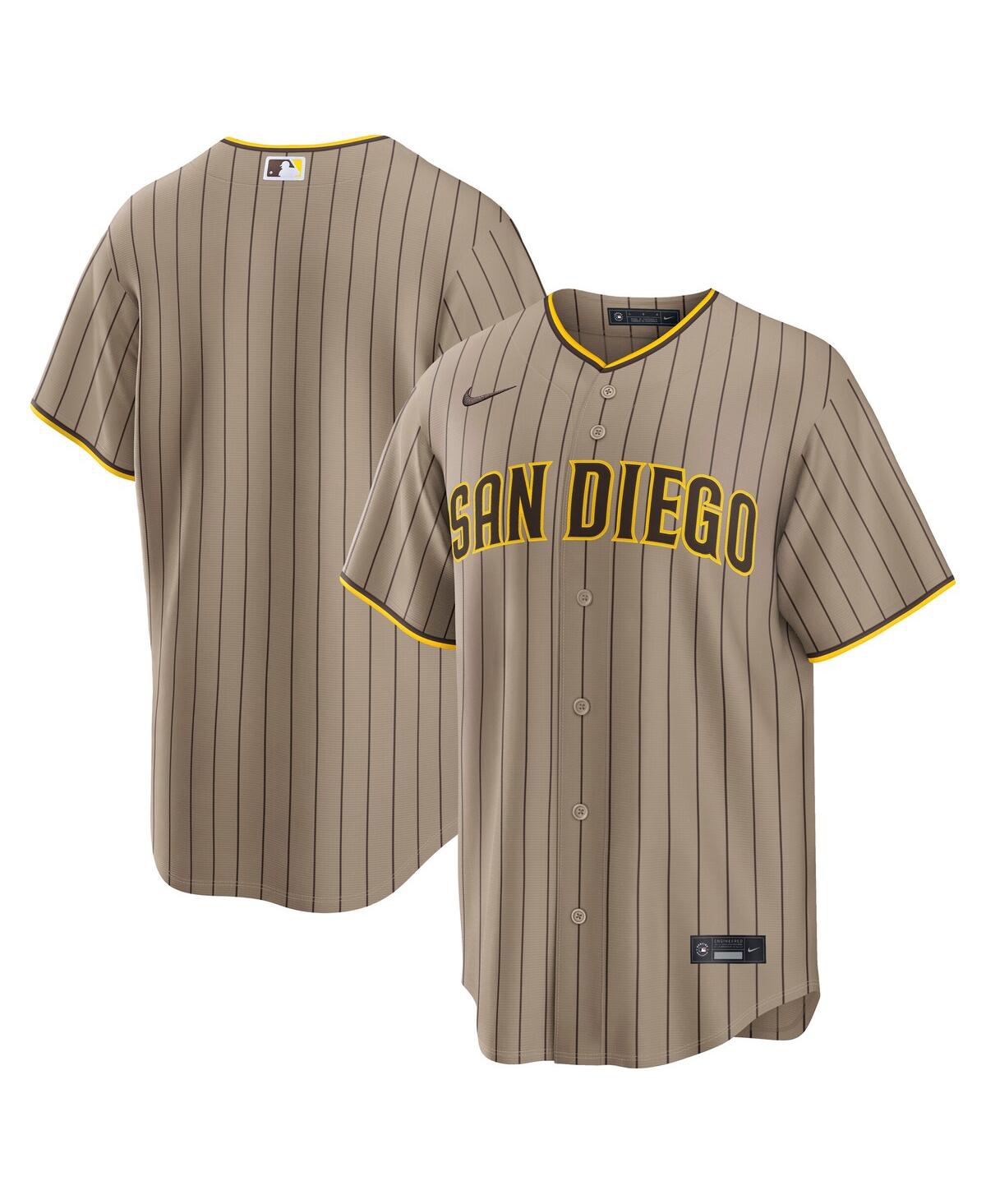 Click here for Nike Mens Sand San Diego Padres Alternate Replica... prices
