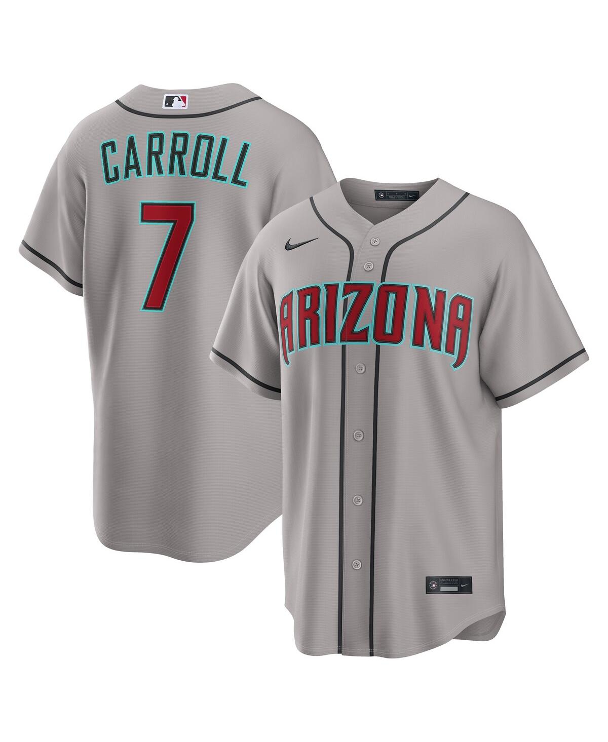 Click here for Nike Mens Corbin Carroll Gray Arizona Diamondbacks... prices