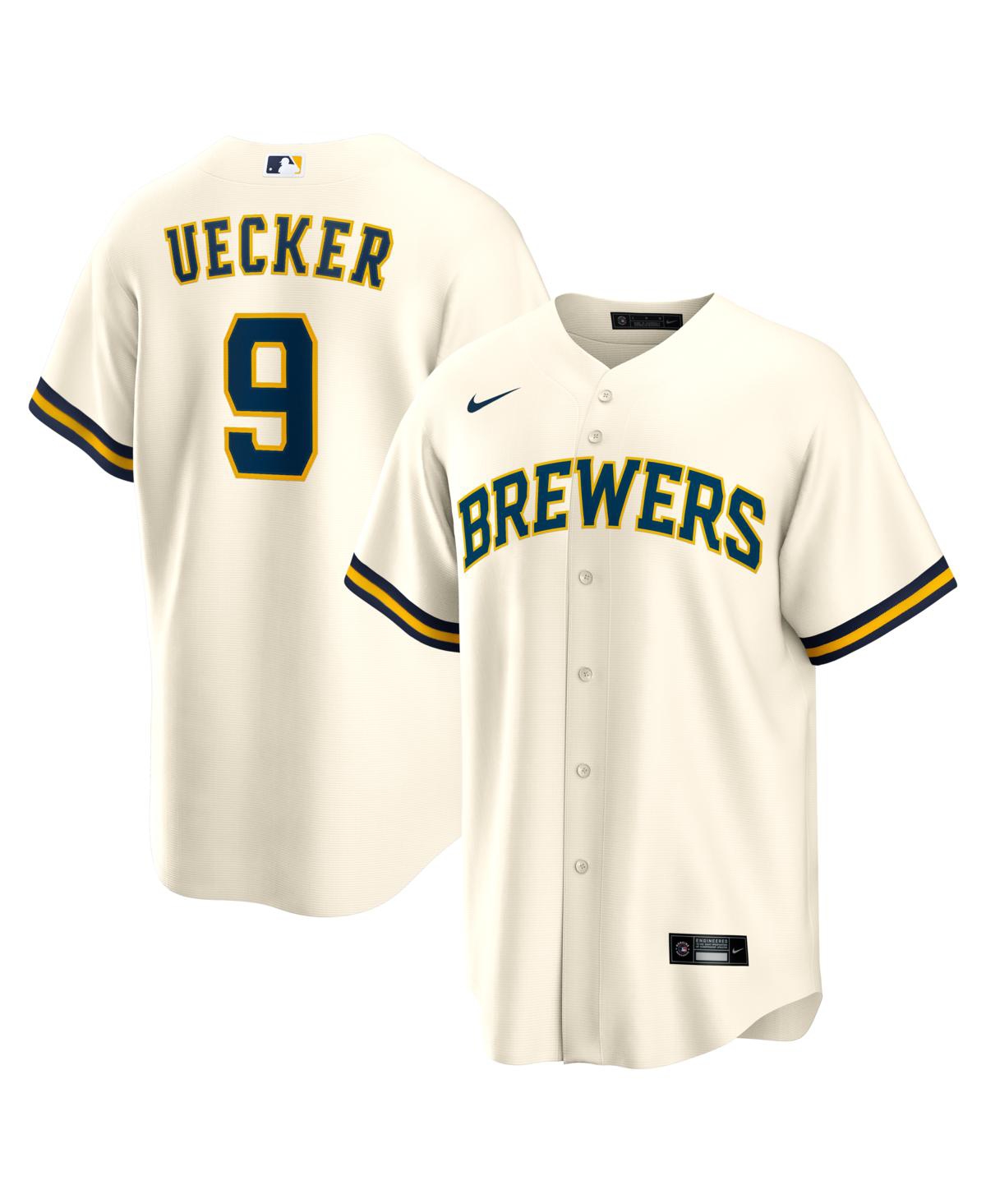 Click here for Nike Mens Bob Uecker Cream Milwaukee Brewers Home... prices