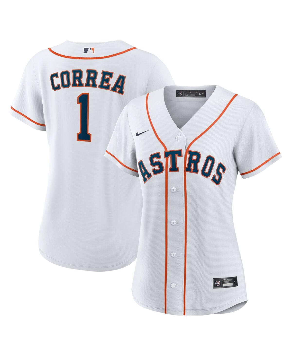 Click here for Nike Womens Carlos Correa White Houston Astros Hom... prices