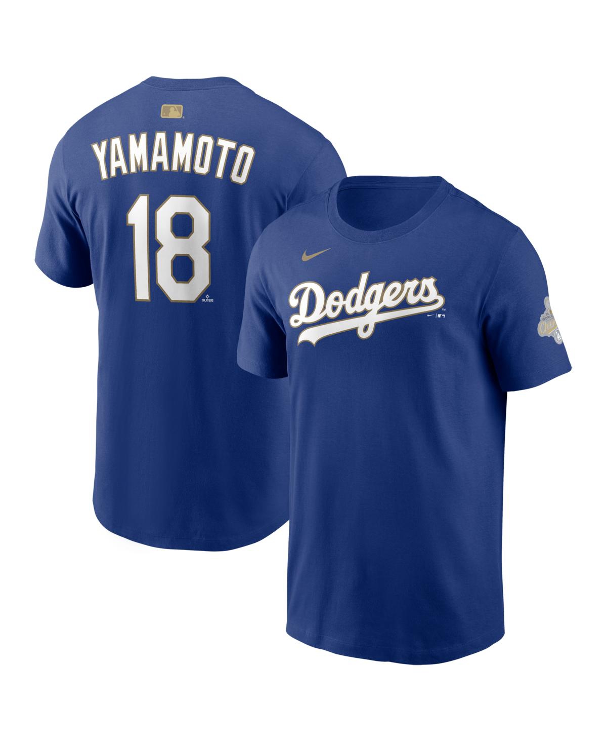 Click here for Nike Mens Yoshinobu Yamamoto Royal Los Angeles Dod... prices