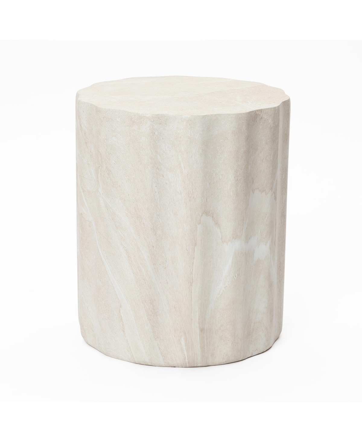 Click here for LuxenHome 17.7" Outdoor Side Table  Round End... prices