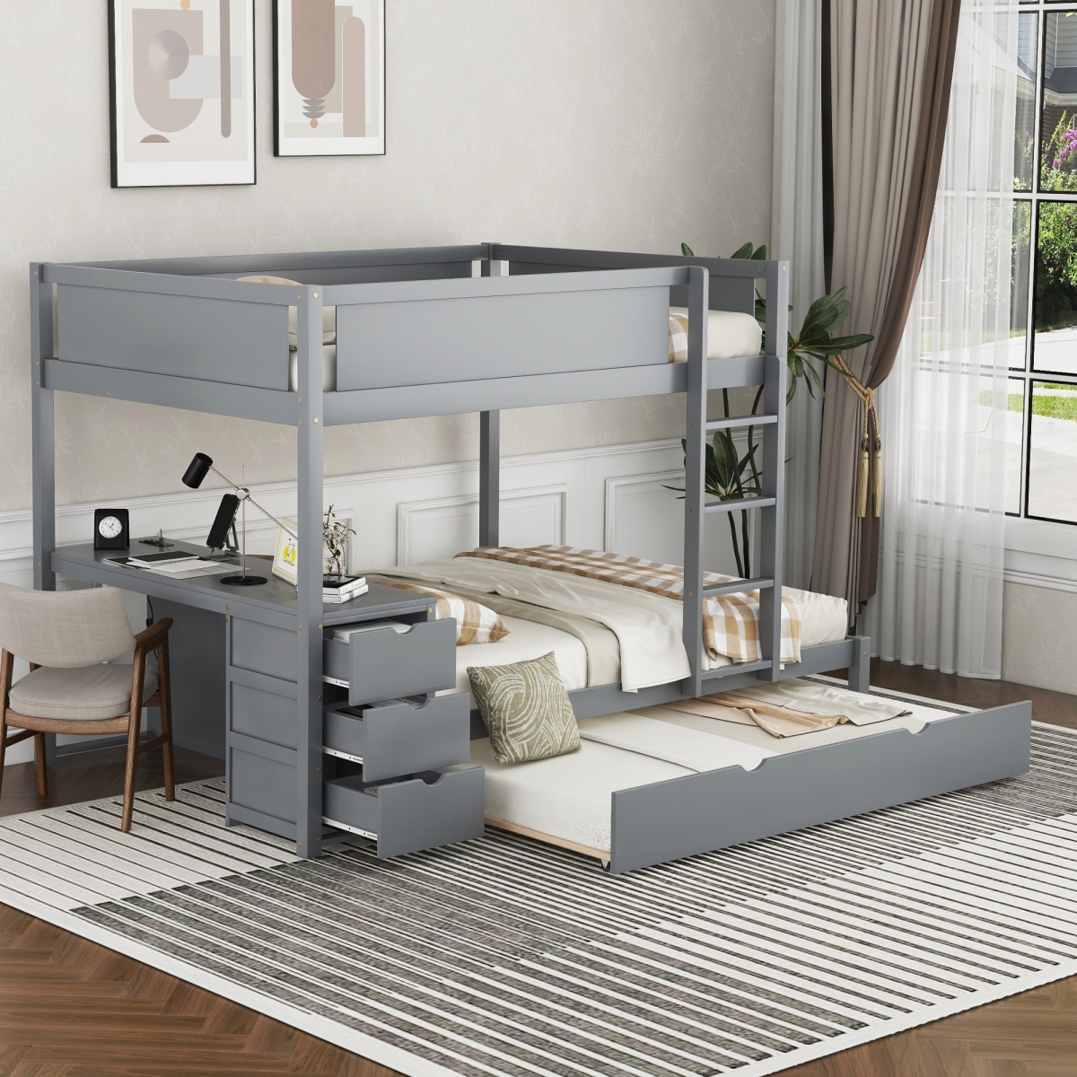 Click here for Streamdale Furniture Full-Over-Full Bunk Bed with... prices