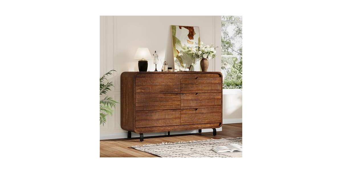 Click here for gaomon 5 Drawers Dresser for Bedroom  48" Hig... prices