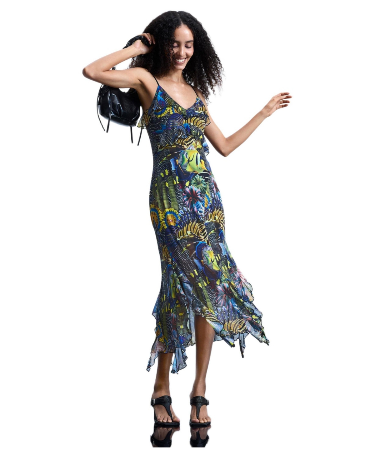 Click here for Desigual Womens Dress Designed By mr. christian la... prices