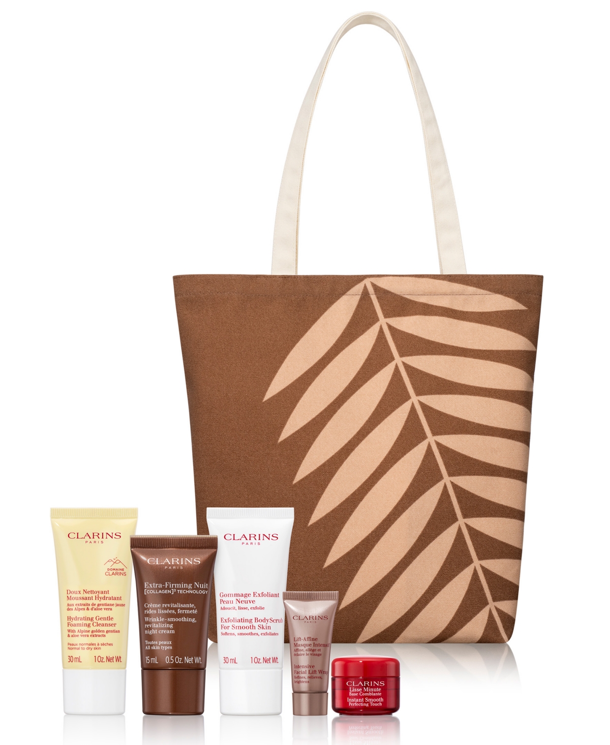 Click here for Free 8-Pc. Gift with $85 or more Clarins Purchase... prices