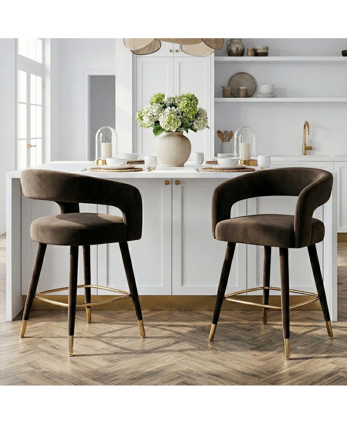 Click here for Maison Boucle Counter Height Stools with Arms for... prices