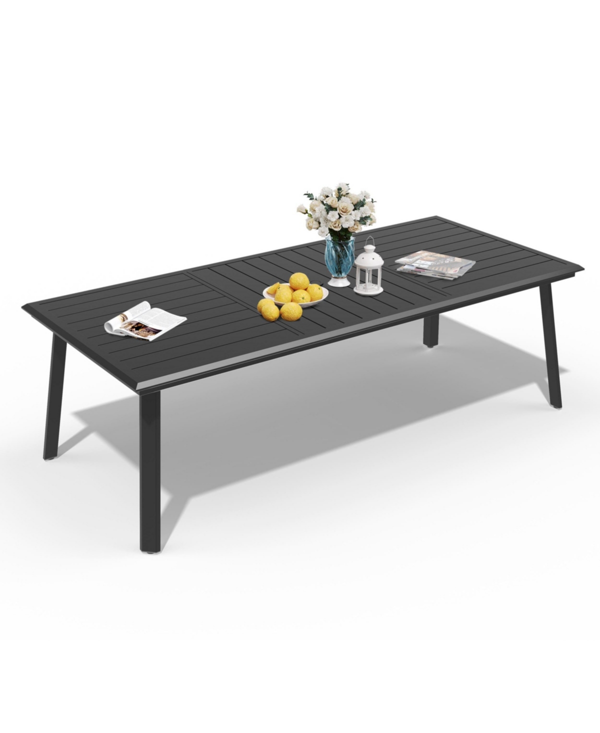 Click here for Pellebant 93.9in Outdoor Patio All-Weather Aluminu... prices