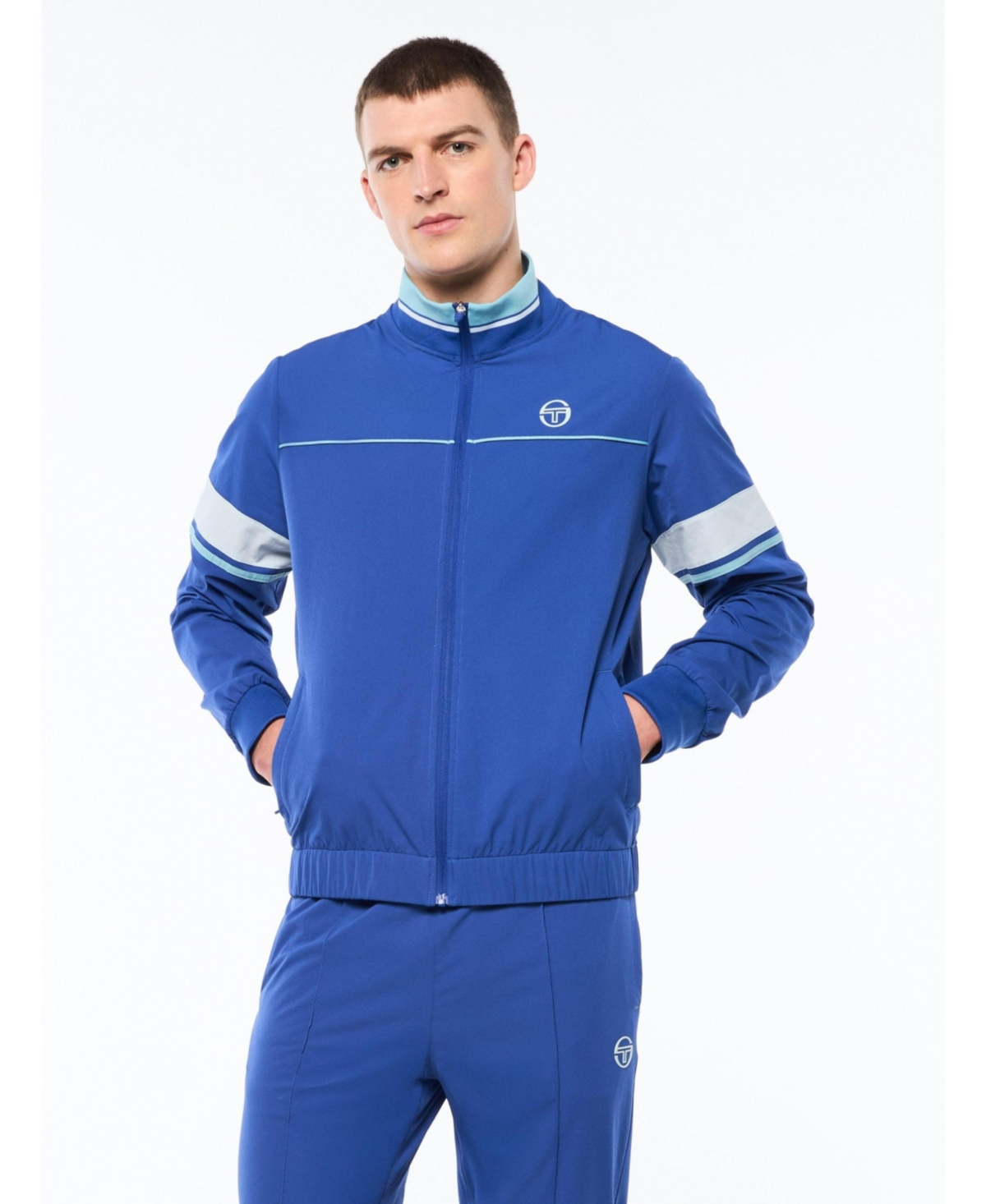 Click here for Sergio Tacchini Mens Solare Track Jacket - Deep ul... prices