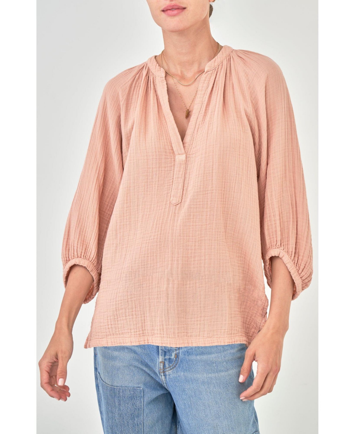 Click here for Ocean+Main Womens Ocean+Main Gauze Top - Sedona prices