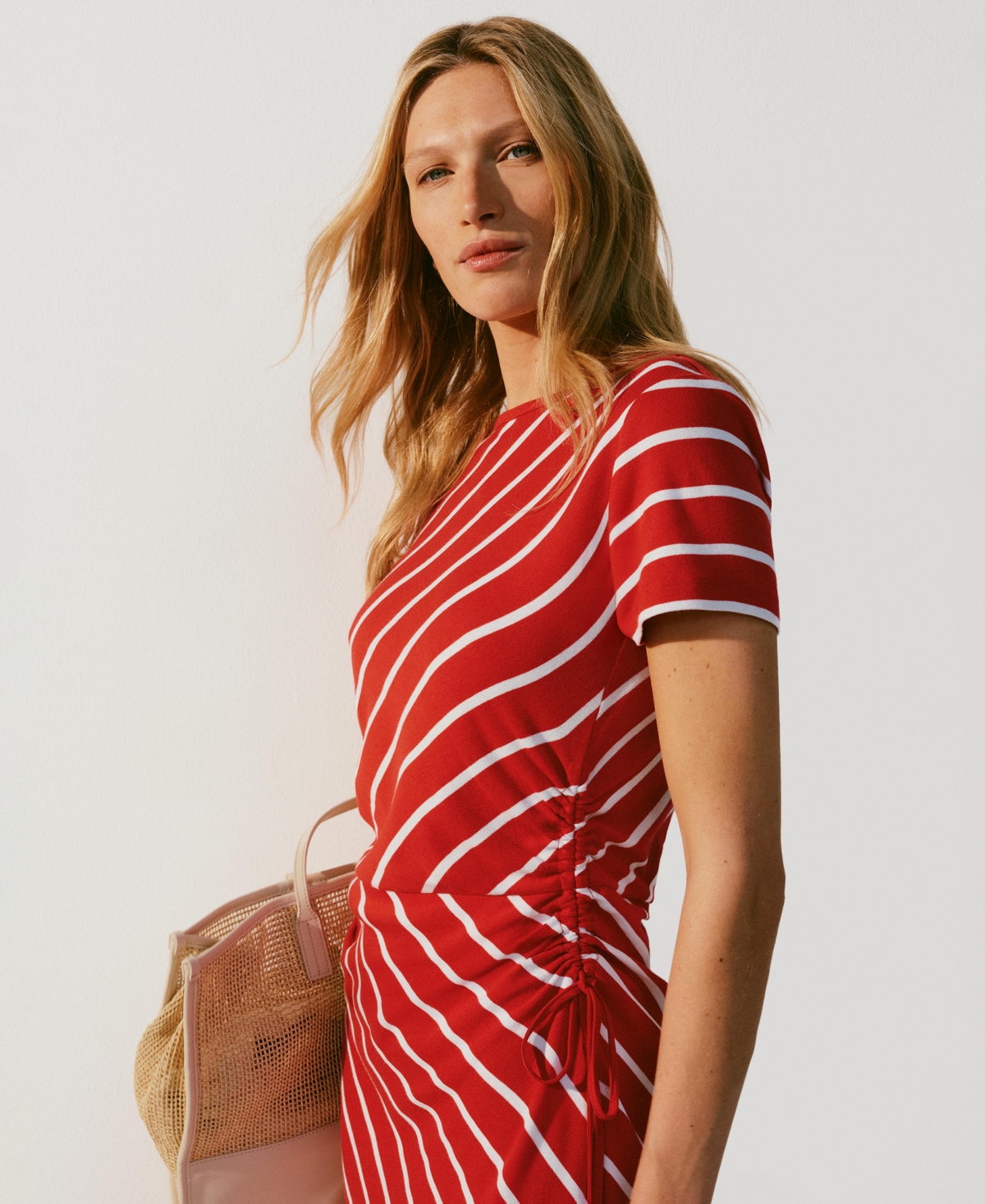 Click here for Tommy Hilfiger Womens Striped Boat Neck T-Shirt Dr... prices