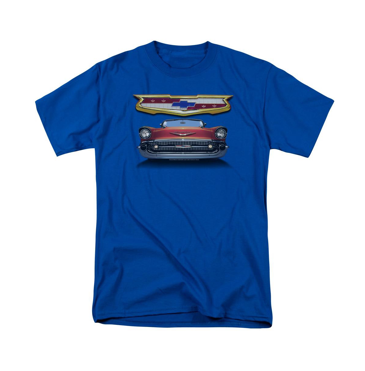 Click here for Logovision Mens Chevrolet T-Shirt - Royal blue prices