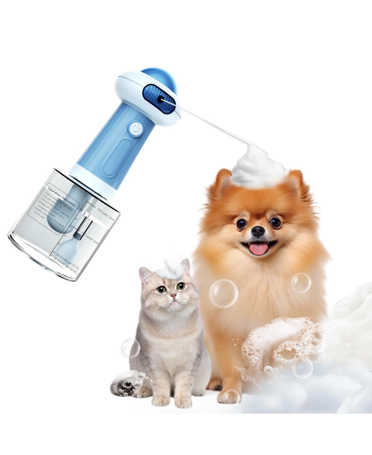 Click here for Aronkl Upgrade Waterproof Electric Dog Shower Auto... prices