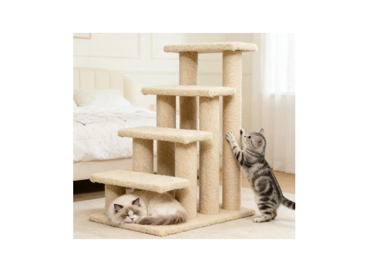 Click here for Zeus & Ruta Multi Level Carpeted Cat Tree Tower wi... prices