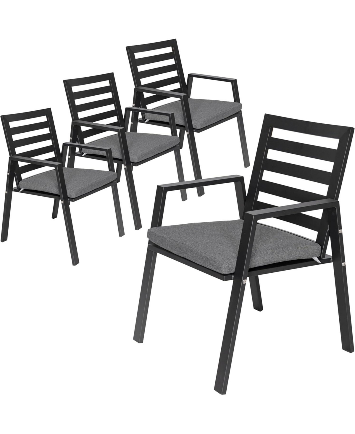 Click here for LeisureMod Chelsea Outdoor Dining Armchair Set of... prices