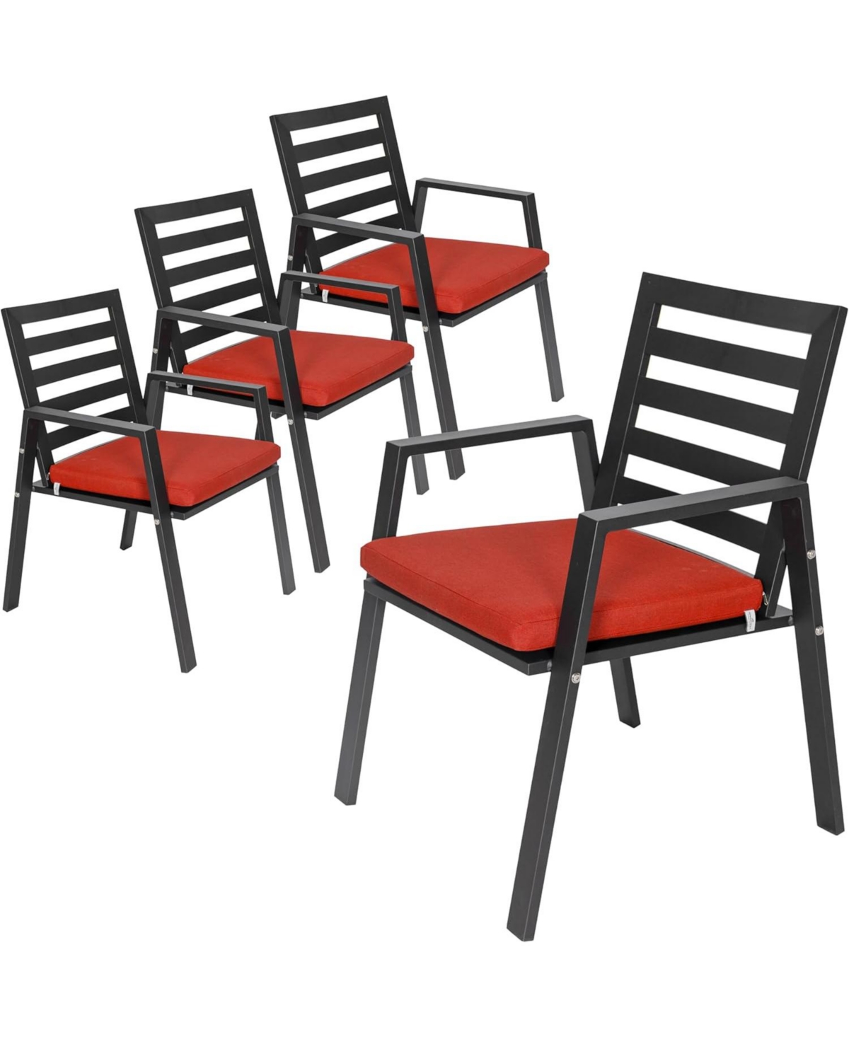 Click here for LeisureMod Chelsea Outdoor Dining Armchair Set of... prices