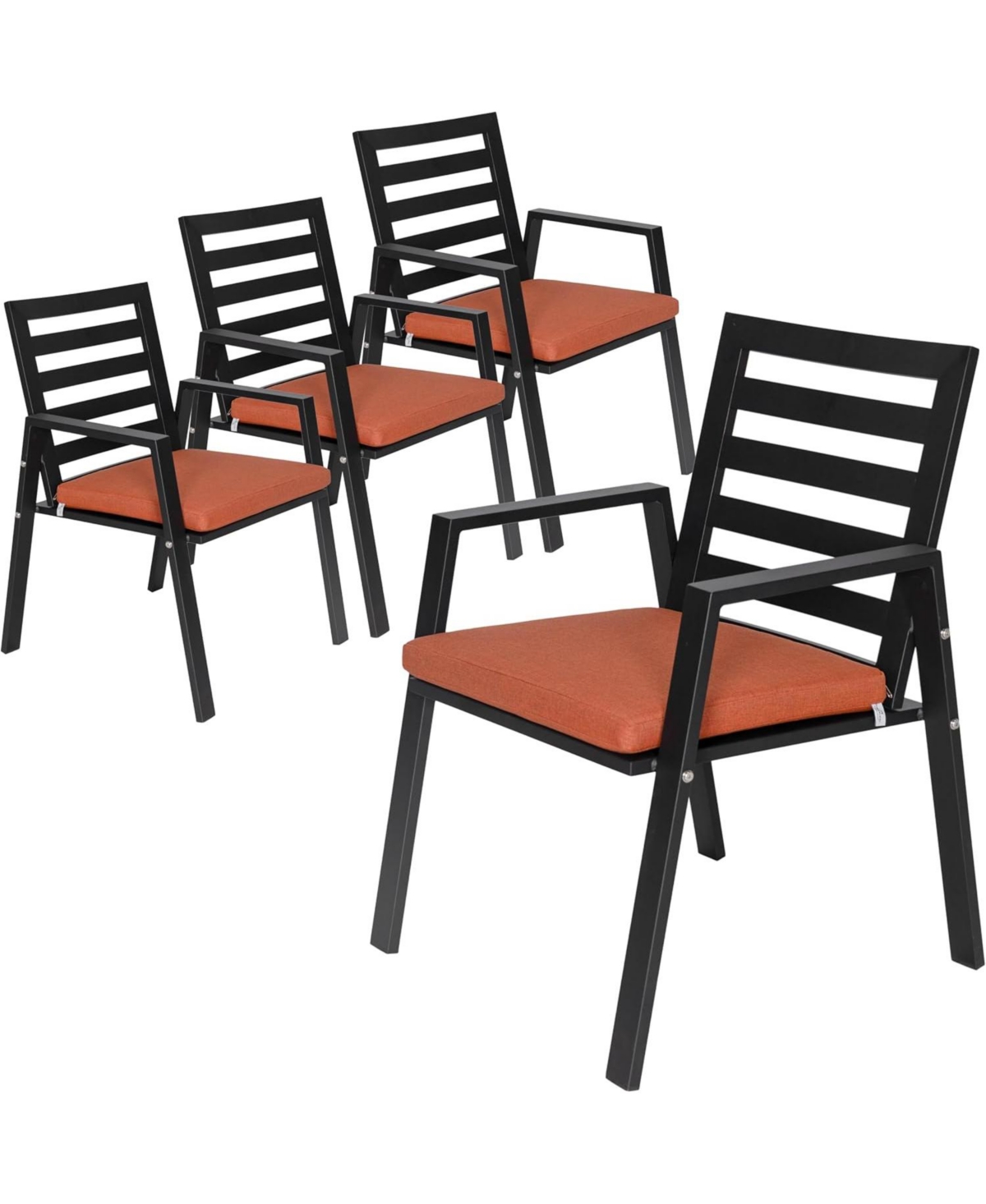 Click here for LeisureMod Chelsea Outdoor Dining Armchair Set of... prices