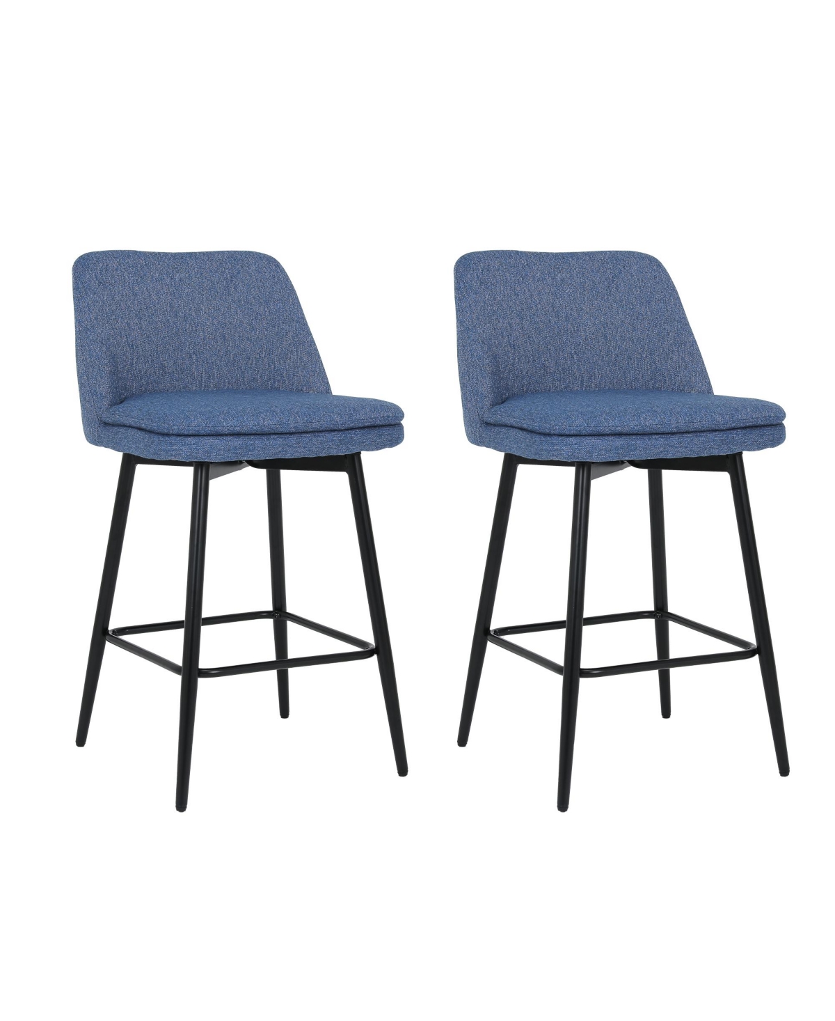 Click here for Clihome Set of 2 Counter Height Swivel Bar Stools... prices