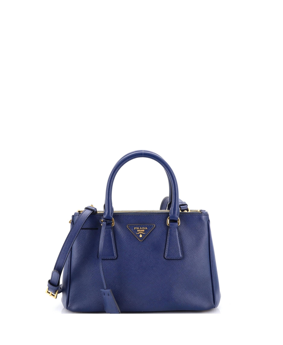 Click here for Pre-Owned Prada Small Double Zip Lux Tote Saffiano... prices